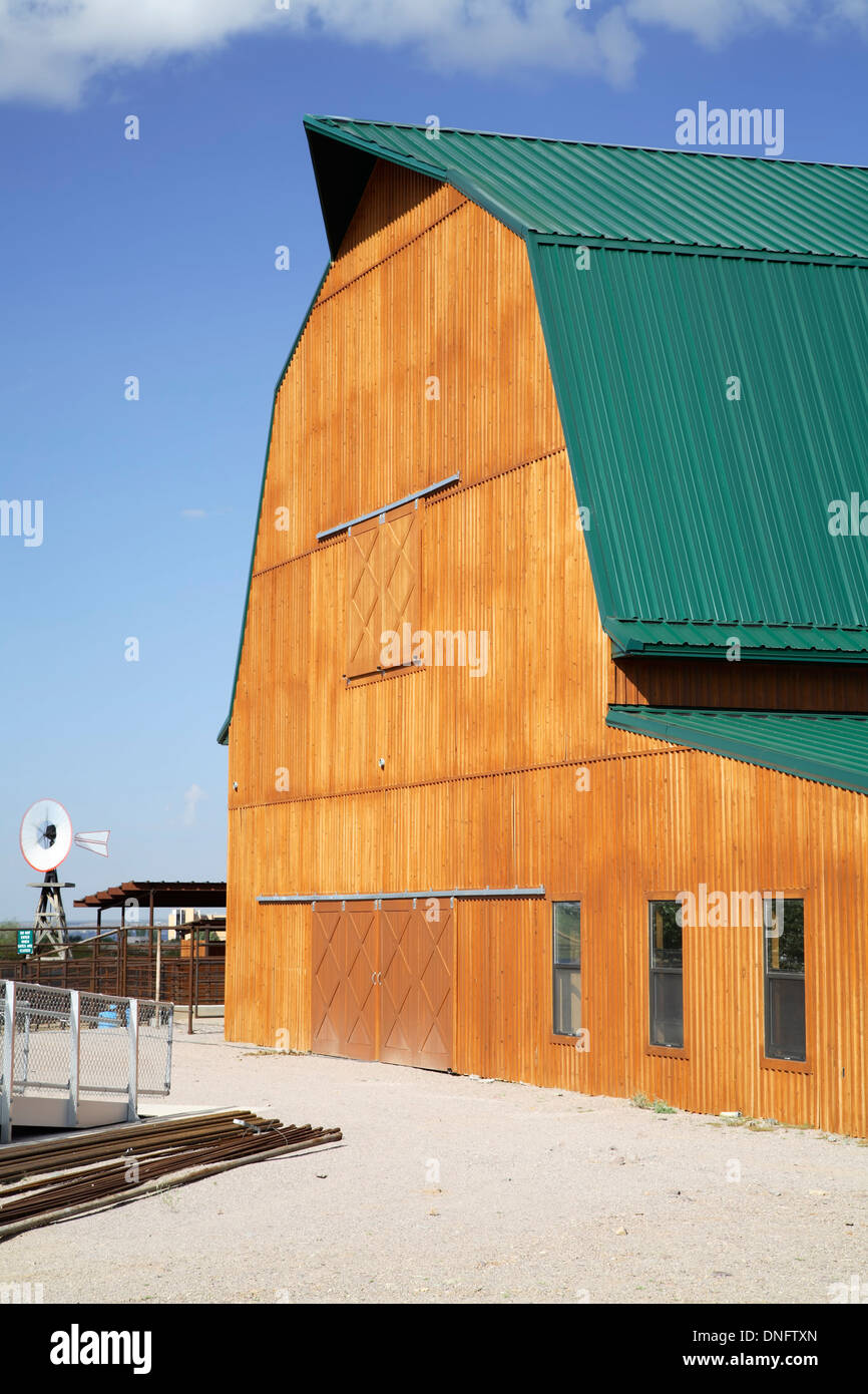 Barn and windmill, New Mexico Farm and Ranch Heritage Museum, Las ...
