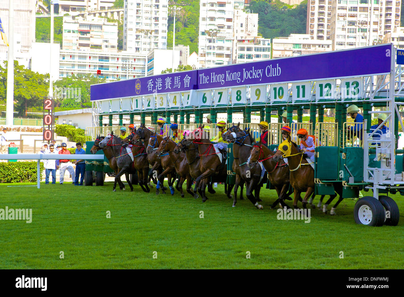 Happy Valley Racecourse, Hong Kong , China Stock Photo - Alamy