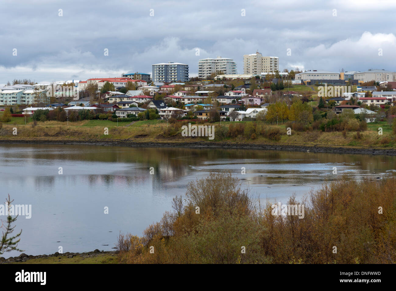 Grafarvogur area, Reykjavik, Iceland Stock Photo - Alamy