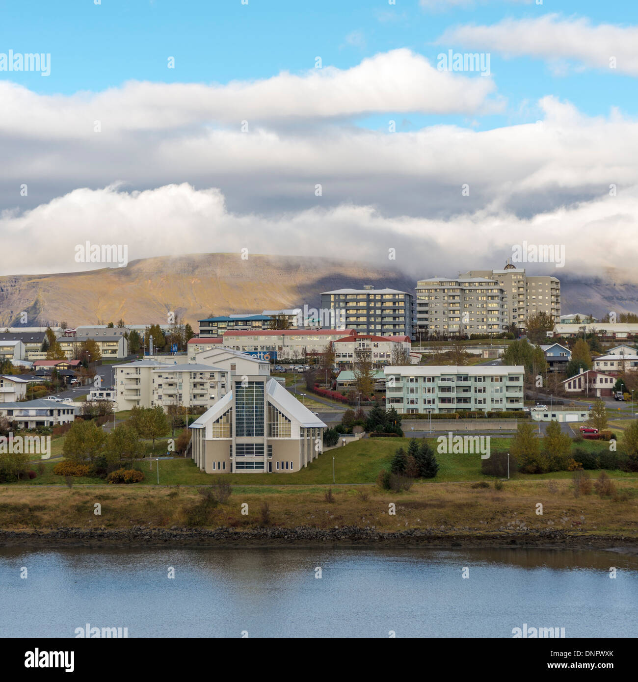 Grafarvogur area, Reykjavik, Iceland Stock Photo - Alamy