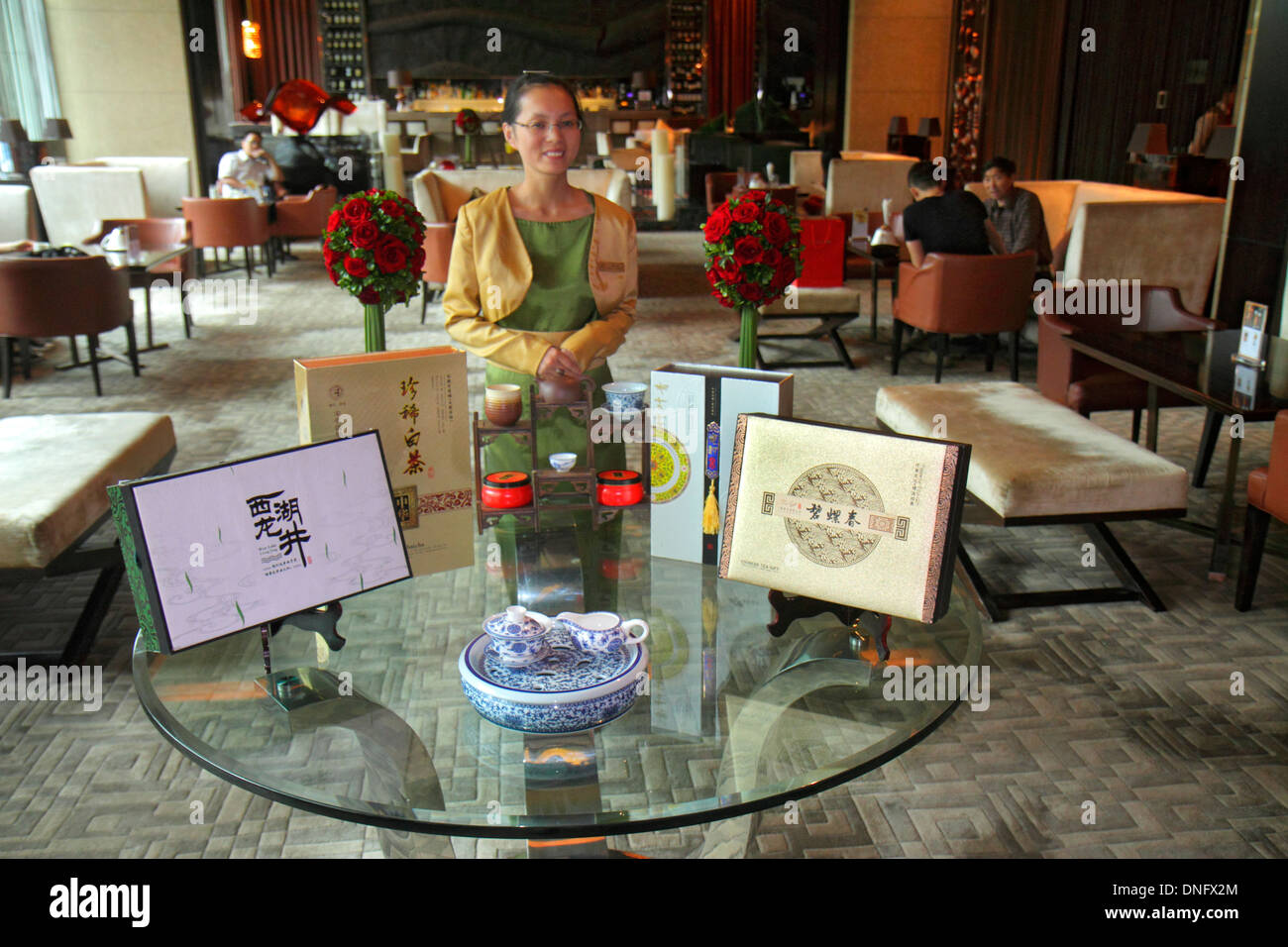 Tea display hi-res stock photography and images - Alamy
