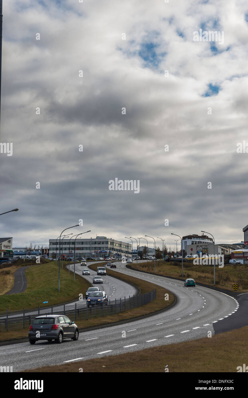 Grafarvogur area, Reykjavik, Iceland Stock Photo - Alamy