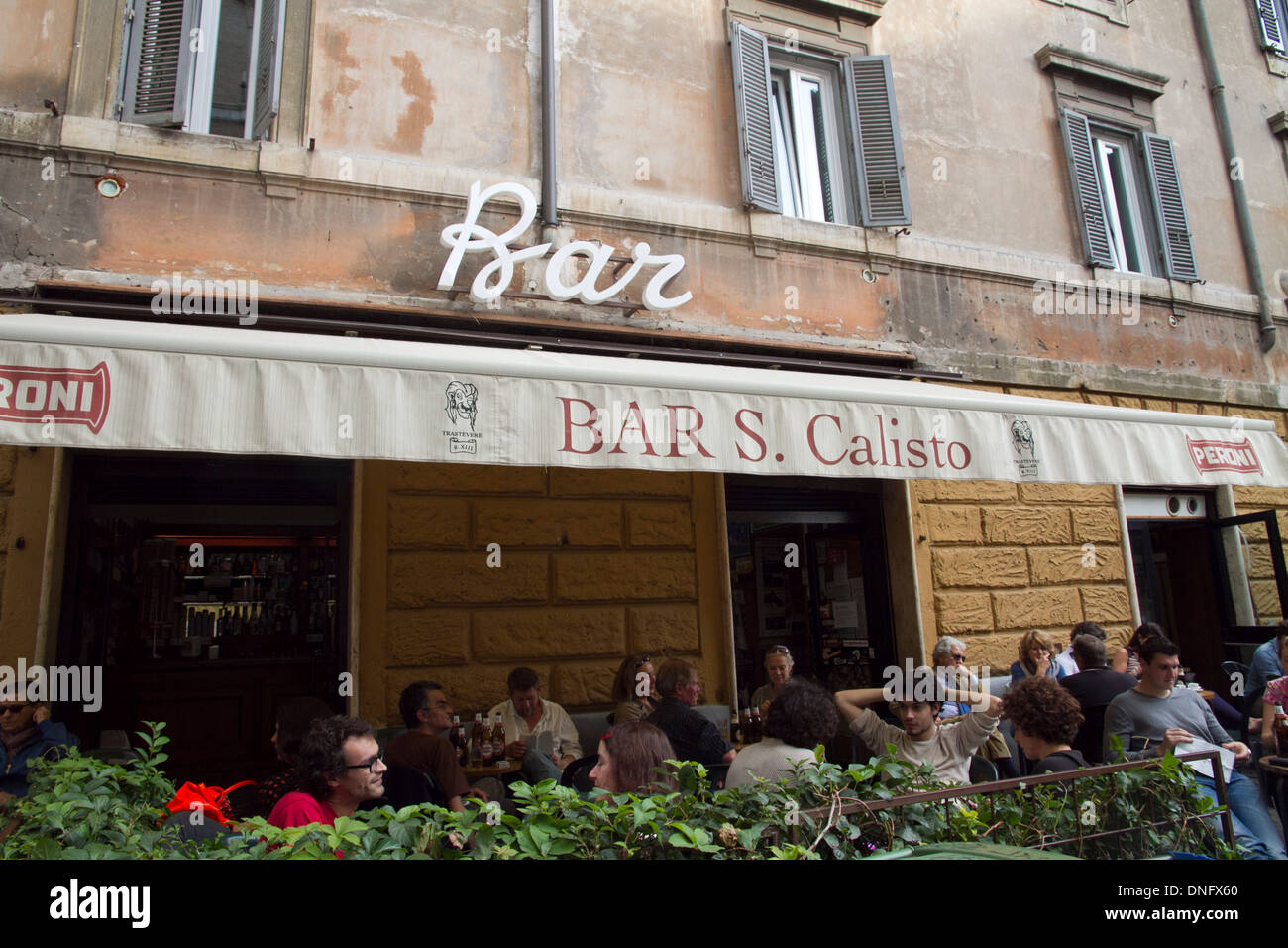 Bar calisto rome hi-res stock photography and images - Alamy