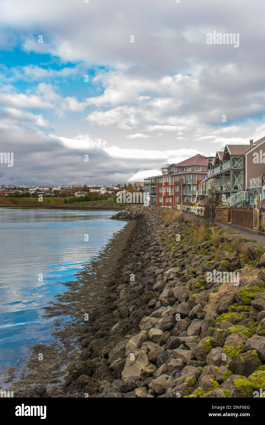 Grafarvogur area, Reykjavik, Iceland Stock Photo - Alamy