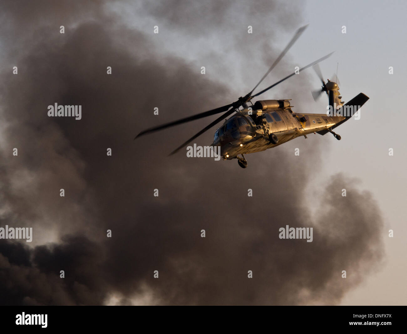 Uh 60 blackhawk helicopter crew chief hi-res stock photography and ...