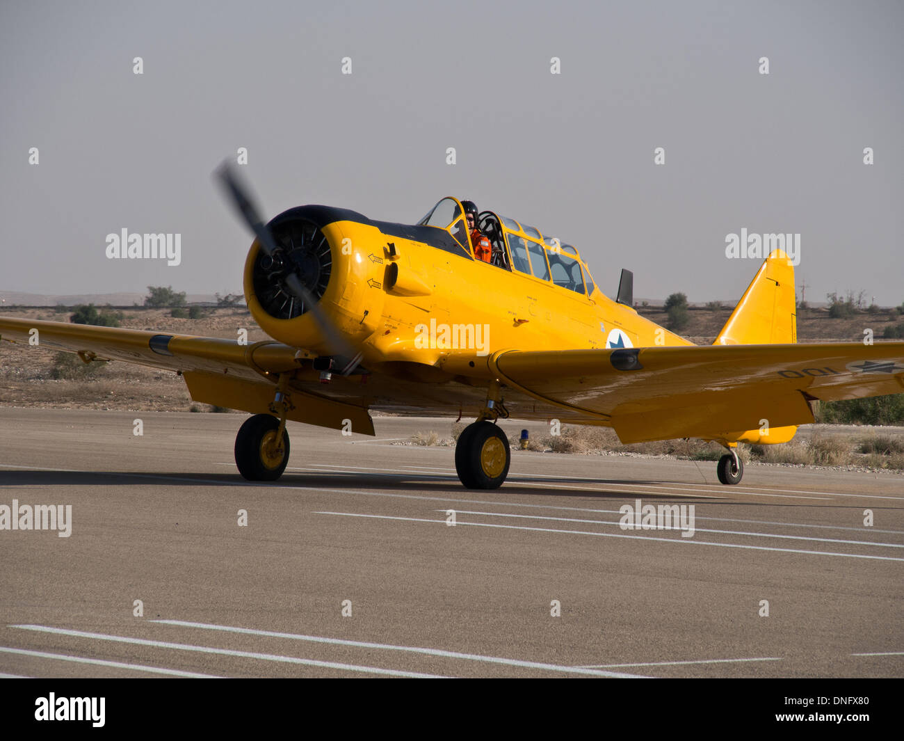 Hazerim, Israel. 26th Dec, 2013. Israel Air Force historical Harvard ...