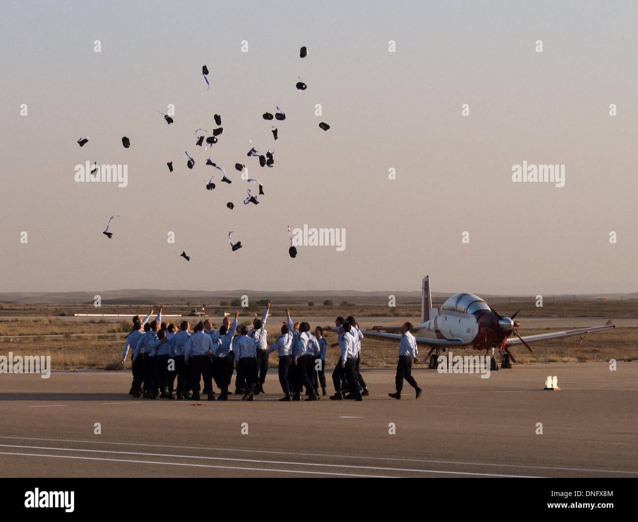 Hazerim, Israel. 26th Dec, 2013. New Israel Air Force pilots and ...