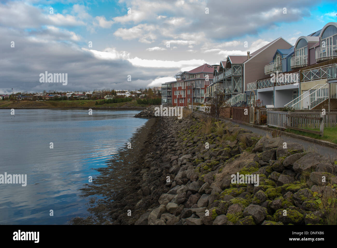 Grafarvogur area, Reykjavik, Iceland Stock Photo - Alamy