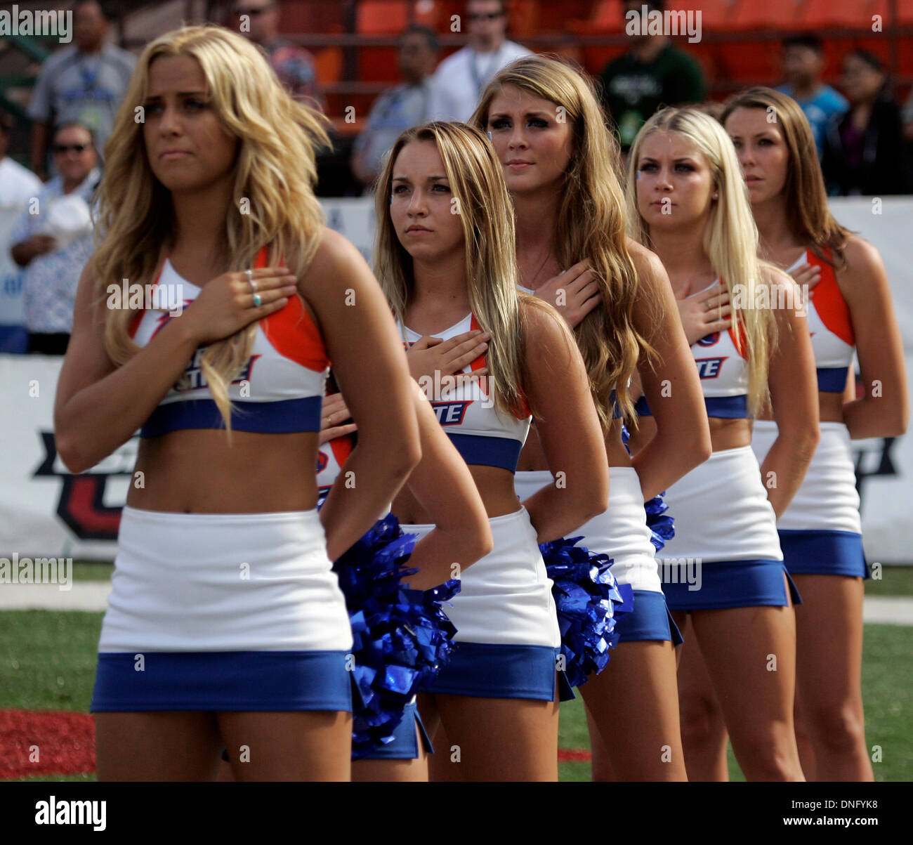Boise State Cheerleader Uniform