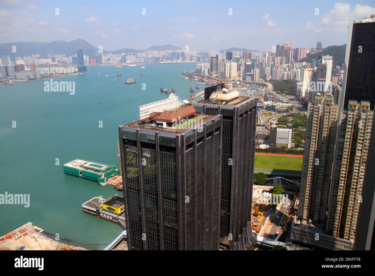 Tall Buildings In Hong Kong High Resolution Stock Photography and ...