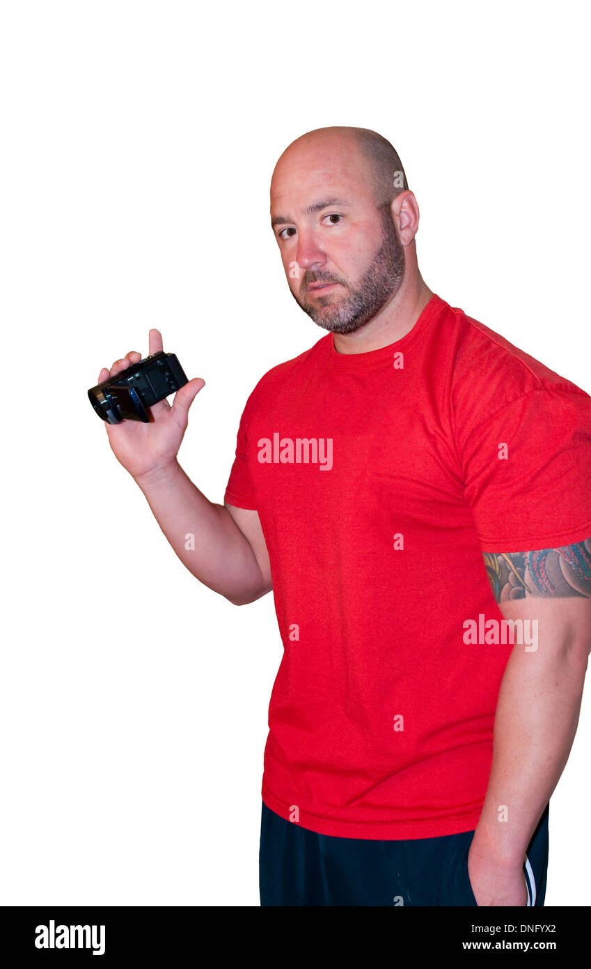 Video recording man hi-res stock photography and images - Alamy