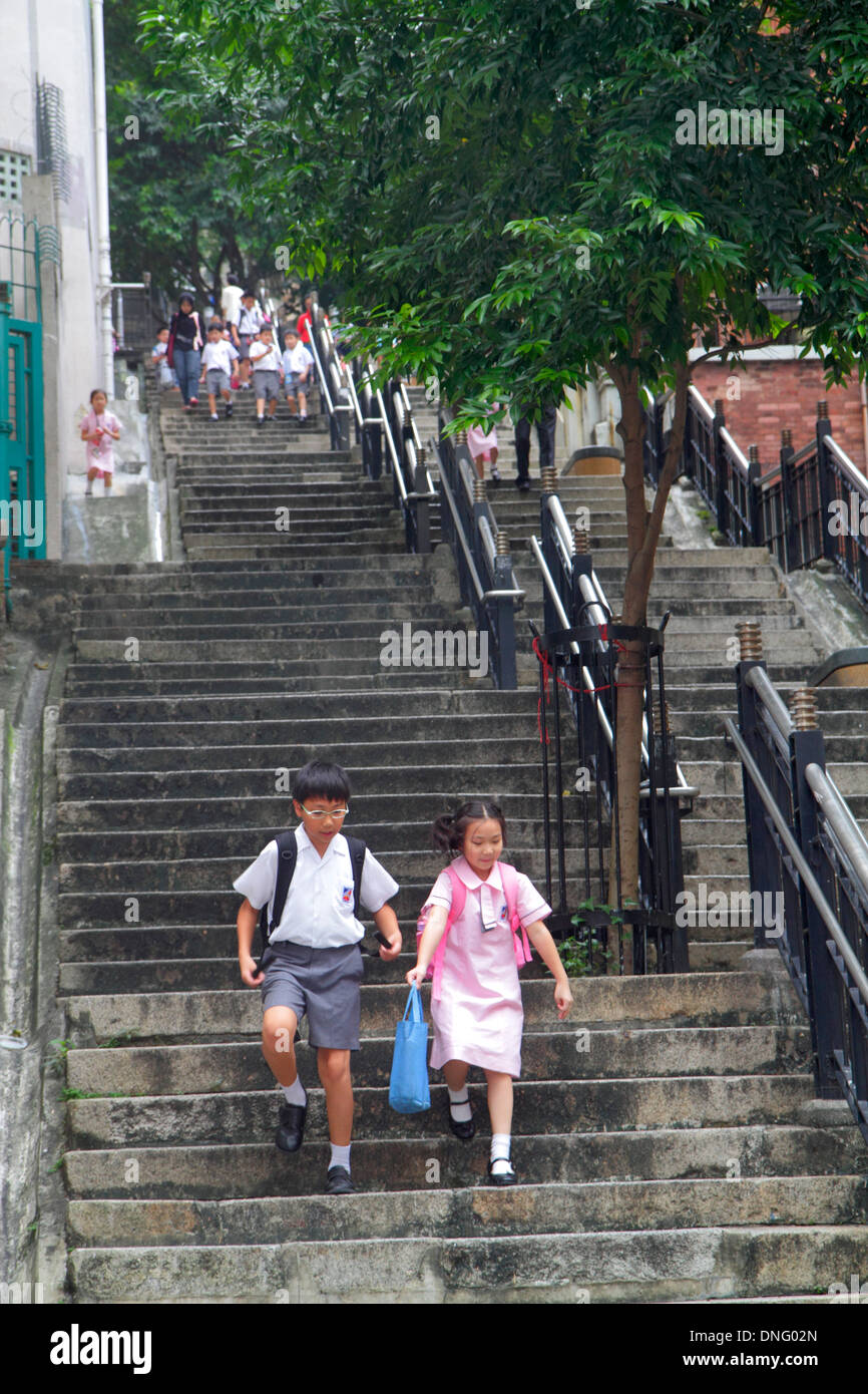 Students walking up stairs High Resolution Stock Photography and Images ...