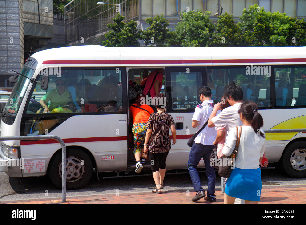 Tour bus in hong kong hi-res stock photography and images - Alamy
