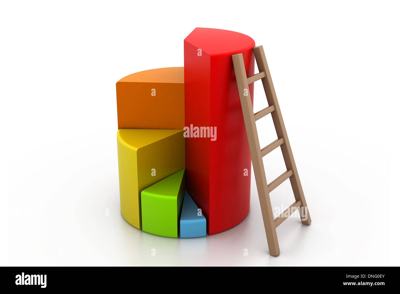 Ladder for success Stock Photo - Alamy
