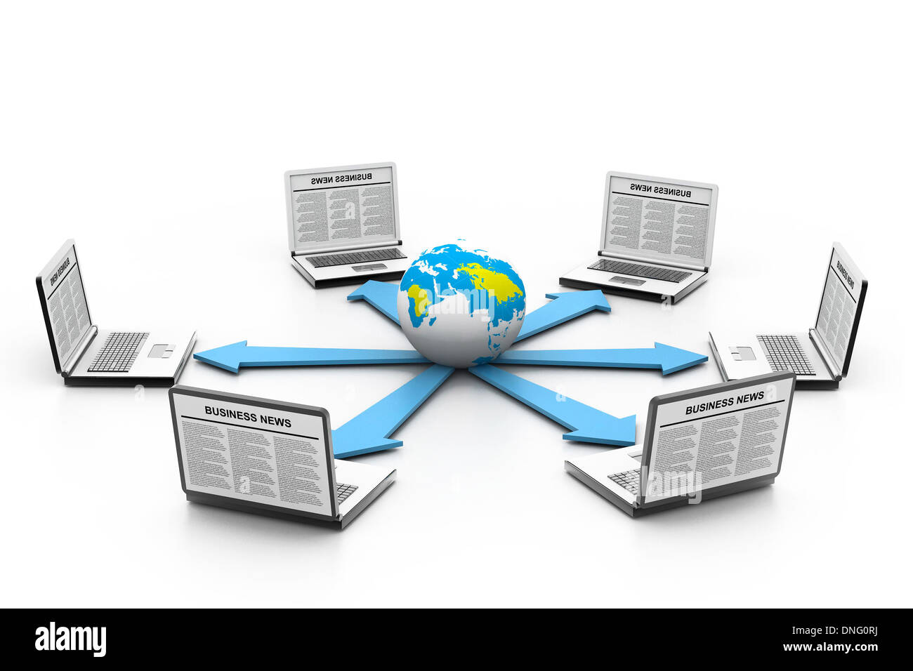 Global computer network Stock Photo - Alamy