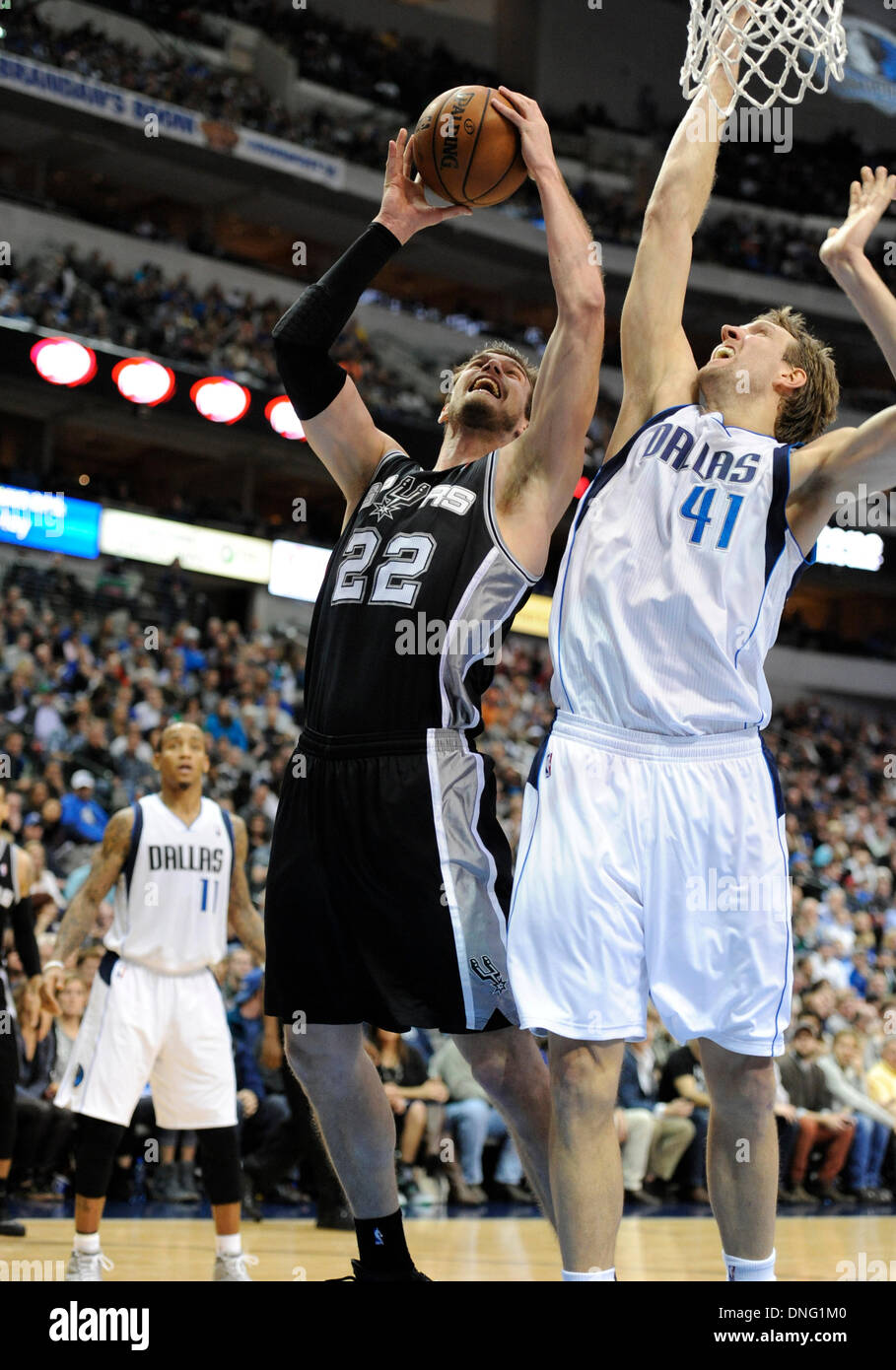 Dec 26, 2013: San Antonio Spurs center Tiago Splitter #22 during an NBA ...