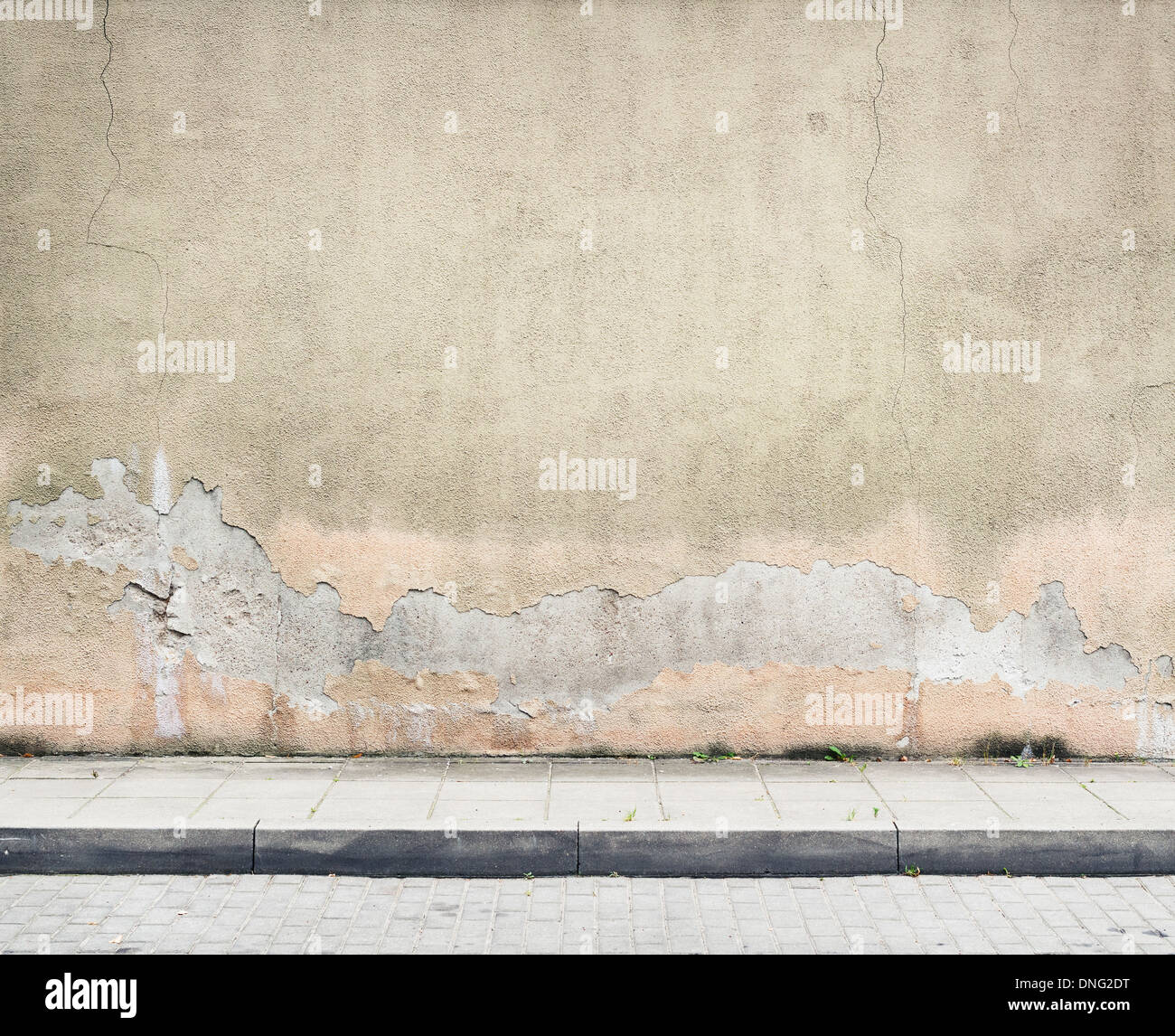 Aged street wall background, texture Stock Photo - Alamy