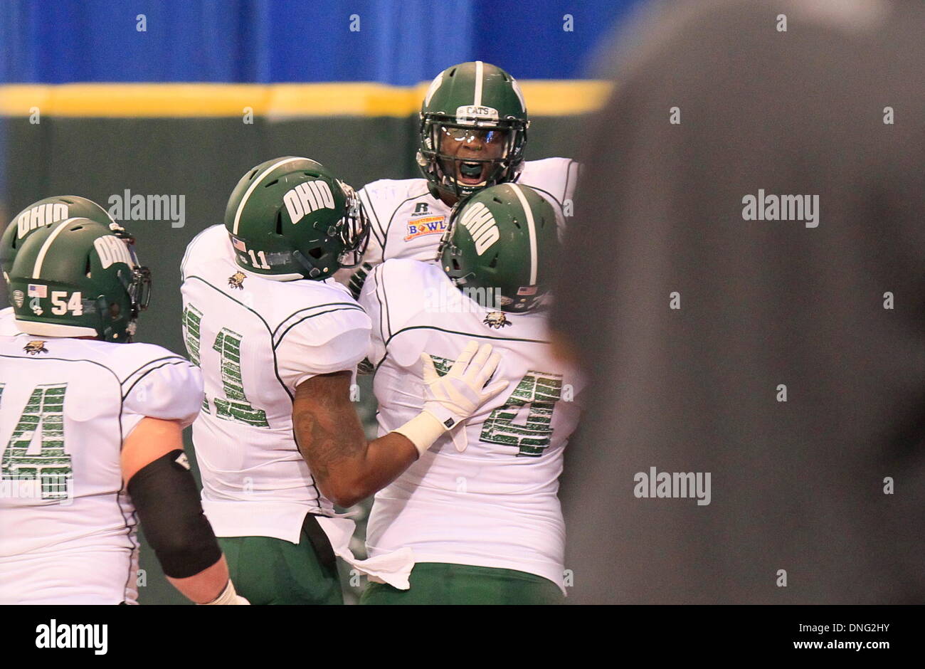 St. Petersburg, Florida, USA. 23rd Dec, 2013. Ohio's DAZ'MOND PATTERSON ...