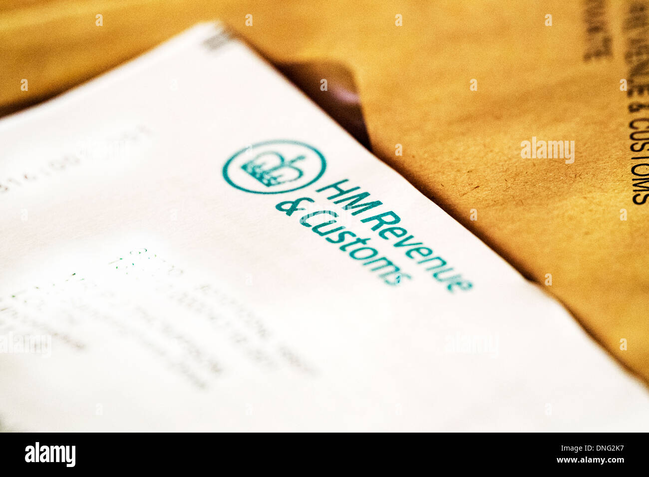 hmrc her majesties revenue & customs letter tax bill demand and ...