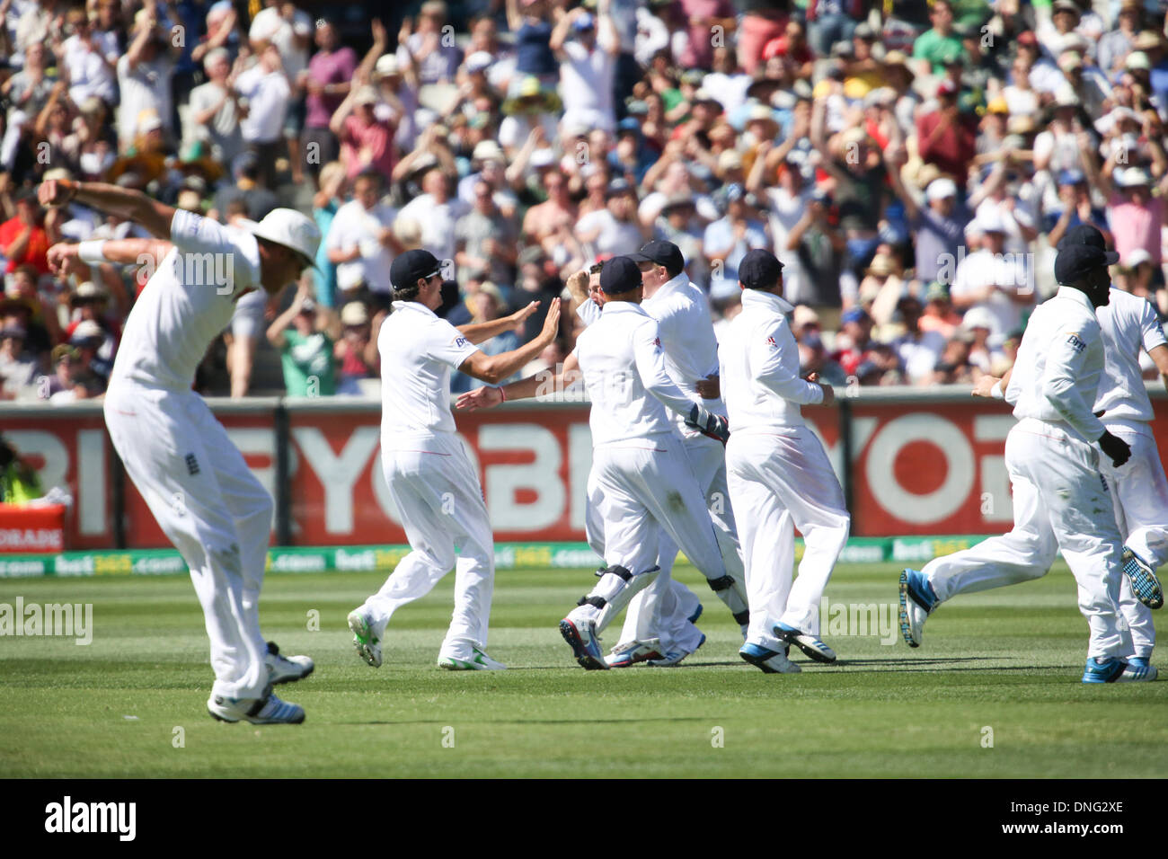 Cricket the ashes fourth test england australia fourth day hi-res stock ...
