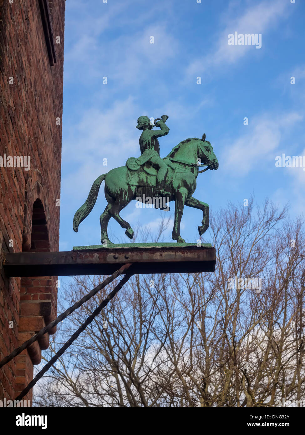 Vintage post office sign hi-res stock photography and images - Alamy