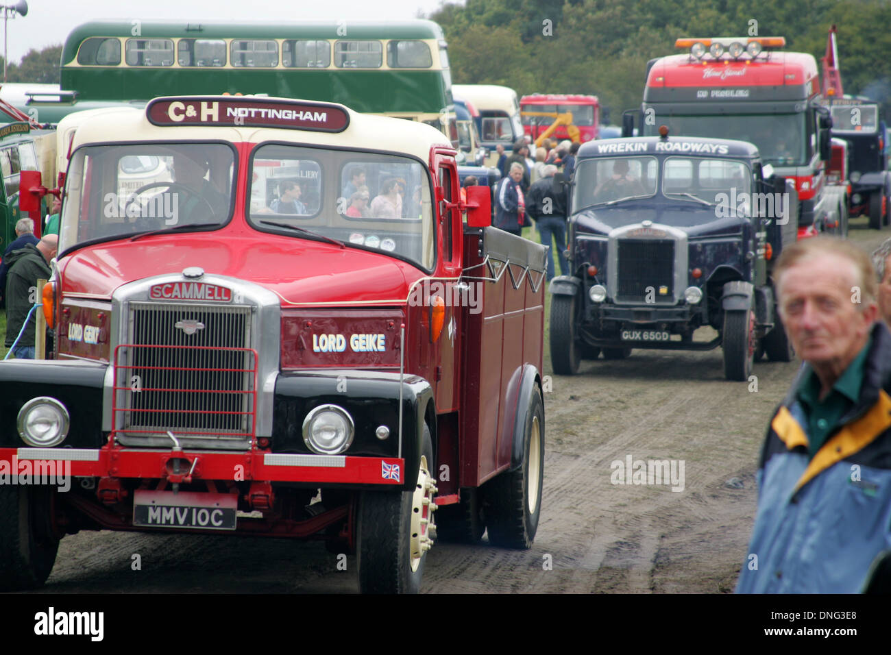 vintage classic lorry truck Stock Photo - Alamy