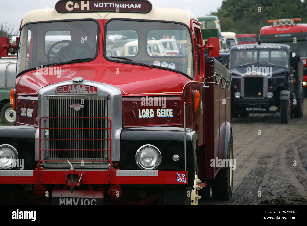 vintage classic lorry truck Stock Photo - Alamy