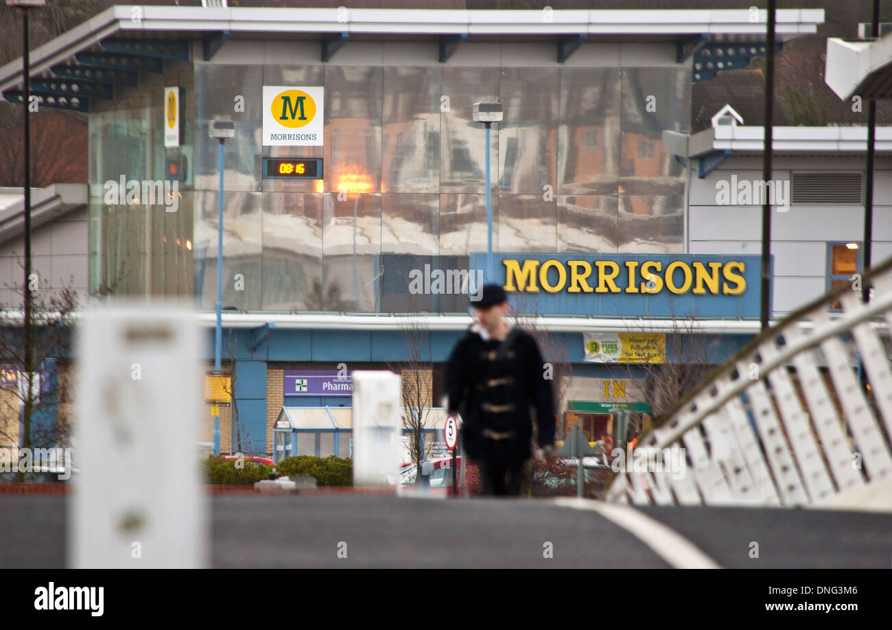 Morrisons supermarket Norwich England UK Stock Photo - Alamy