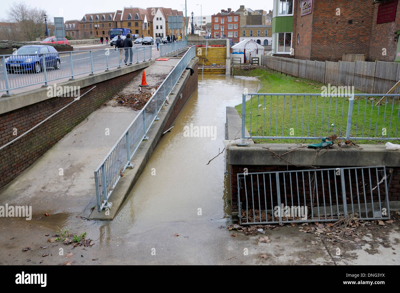 Flood flooding water underpass hi-res stock photography and images - Alamy