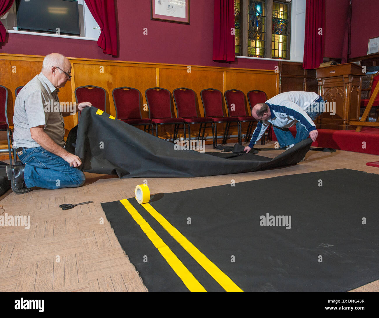 Work undertaken by members of the Apprentice Boys' of Derry over many ...