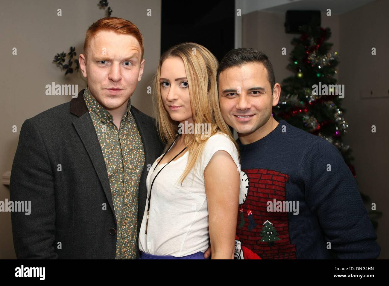 Telford, UK. 26th December, 2013 Ryan Thomas as (jason Grimshaw in ...
