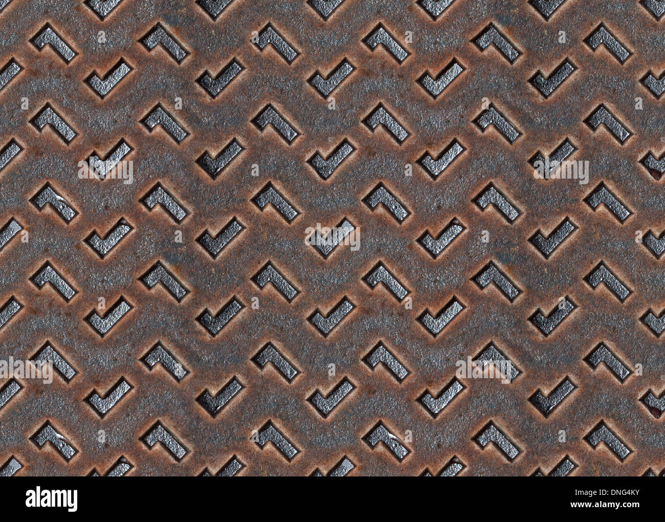 Grunge metal diamond plate. Seamless texture Stock Photo - Alamy