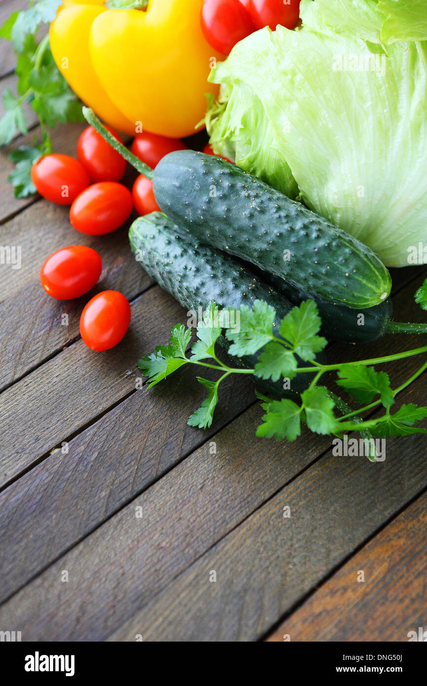 set of fresh vegetables, food closeup Stock Photo - Alamy