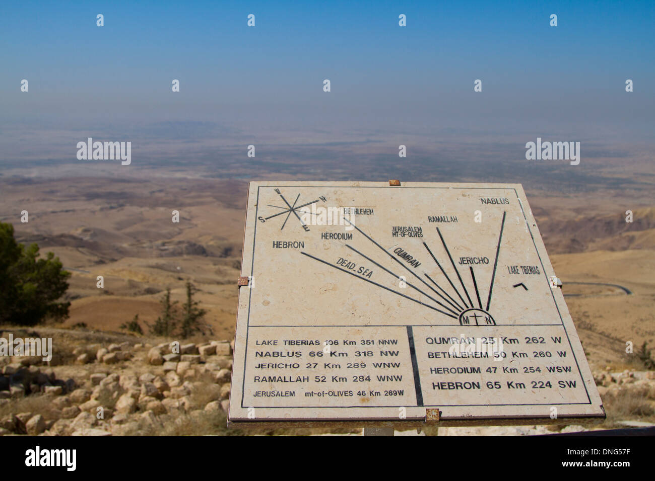 Jordan mount nebo view from hi-res stock photography and images - Alamy