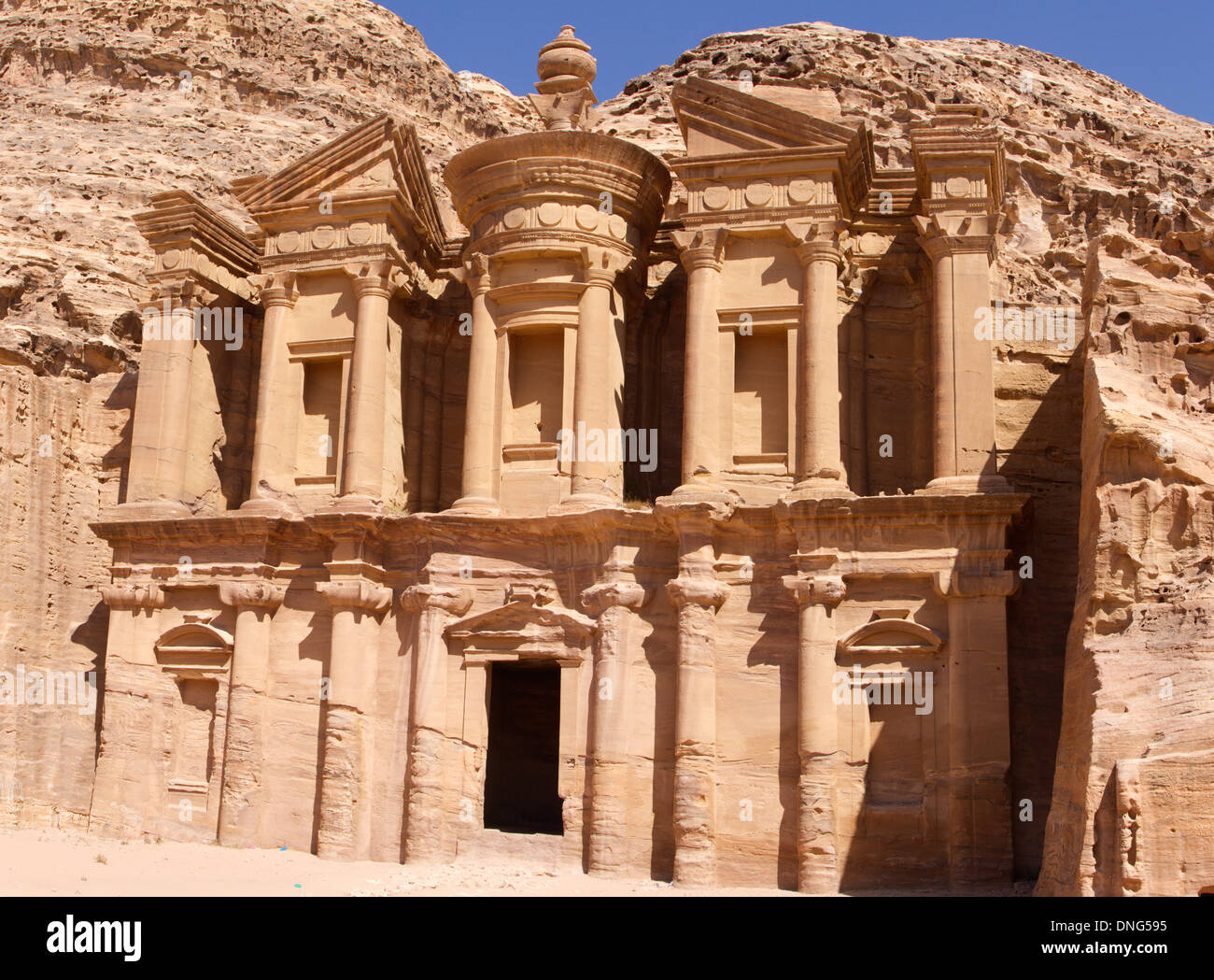 Monastery in petra hi-res stock photography and images - Alamy