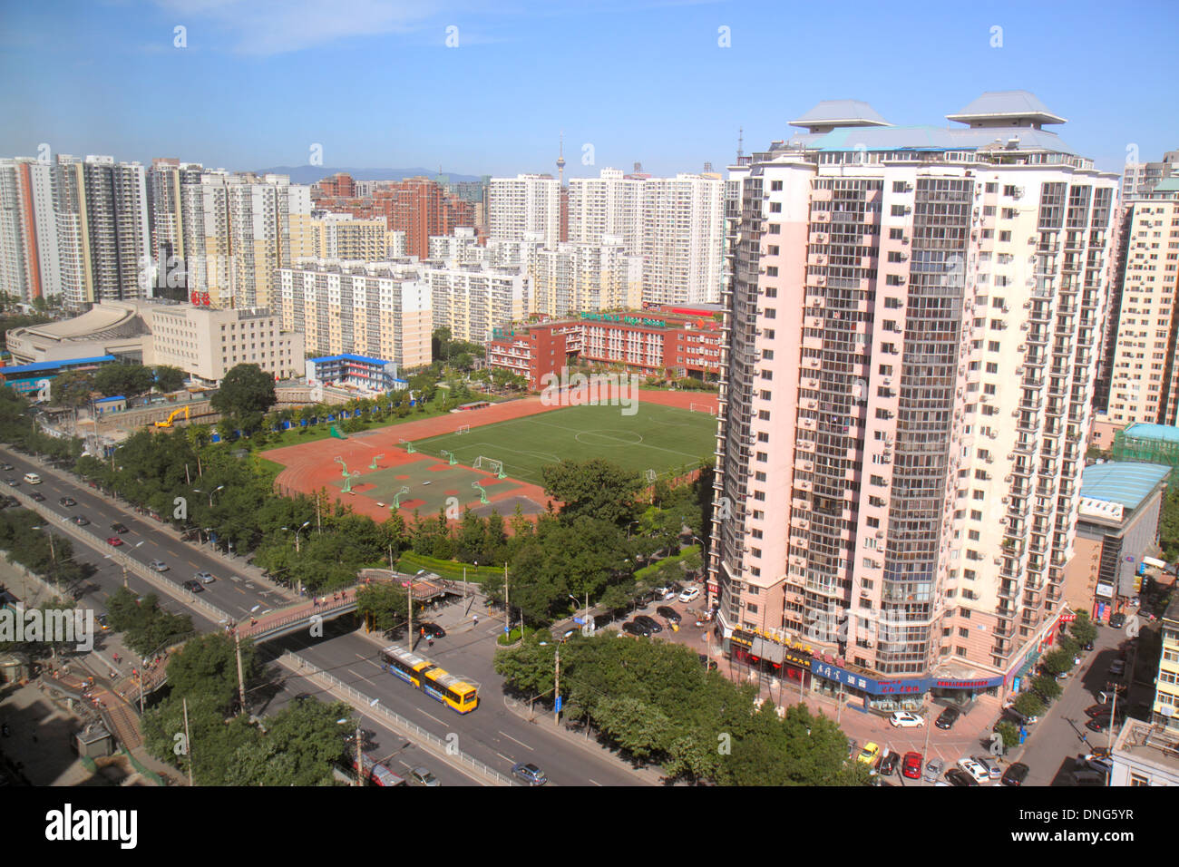 Aerial view of beijing High Resolution Stock Photography and Images - Alamy