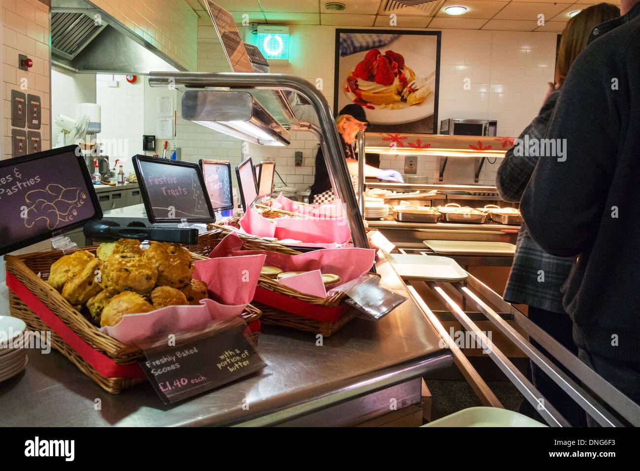 cakes and biscuits for sale BHS cafe restaurant Lincoln City ...