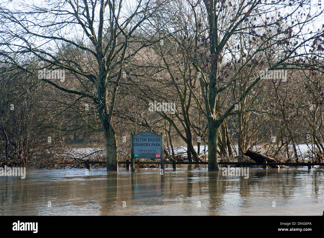 River Medway Flooding Kent flood Stock Photo - Alamy