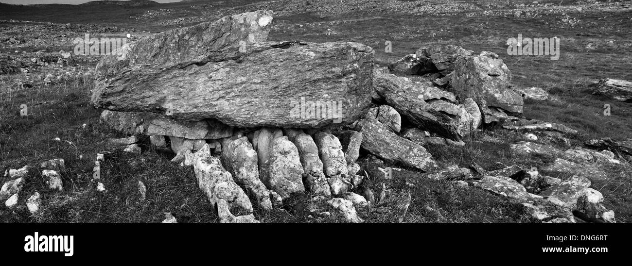 The Norber Erratics rock formations, Norber Dale near the village of ...