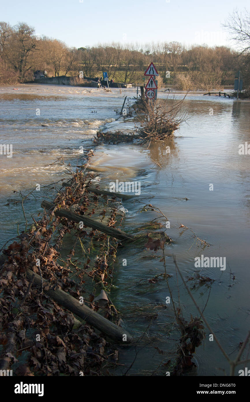 River Medway Flooding Kent flood Stock Photo - Alamy