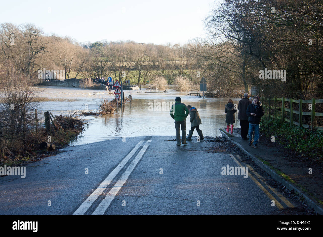 River Medway Flooding Kent flood Stock Photo - Alamy