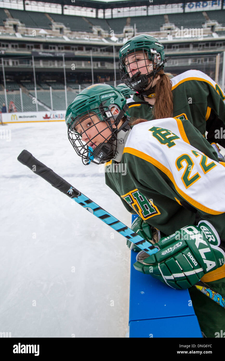 Team usa girls hockey hi-res stock photography and images - Alamy