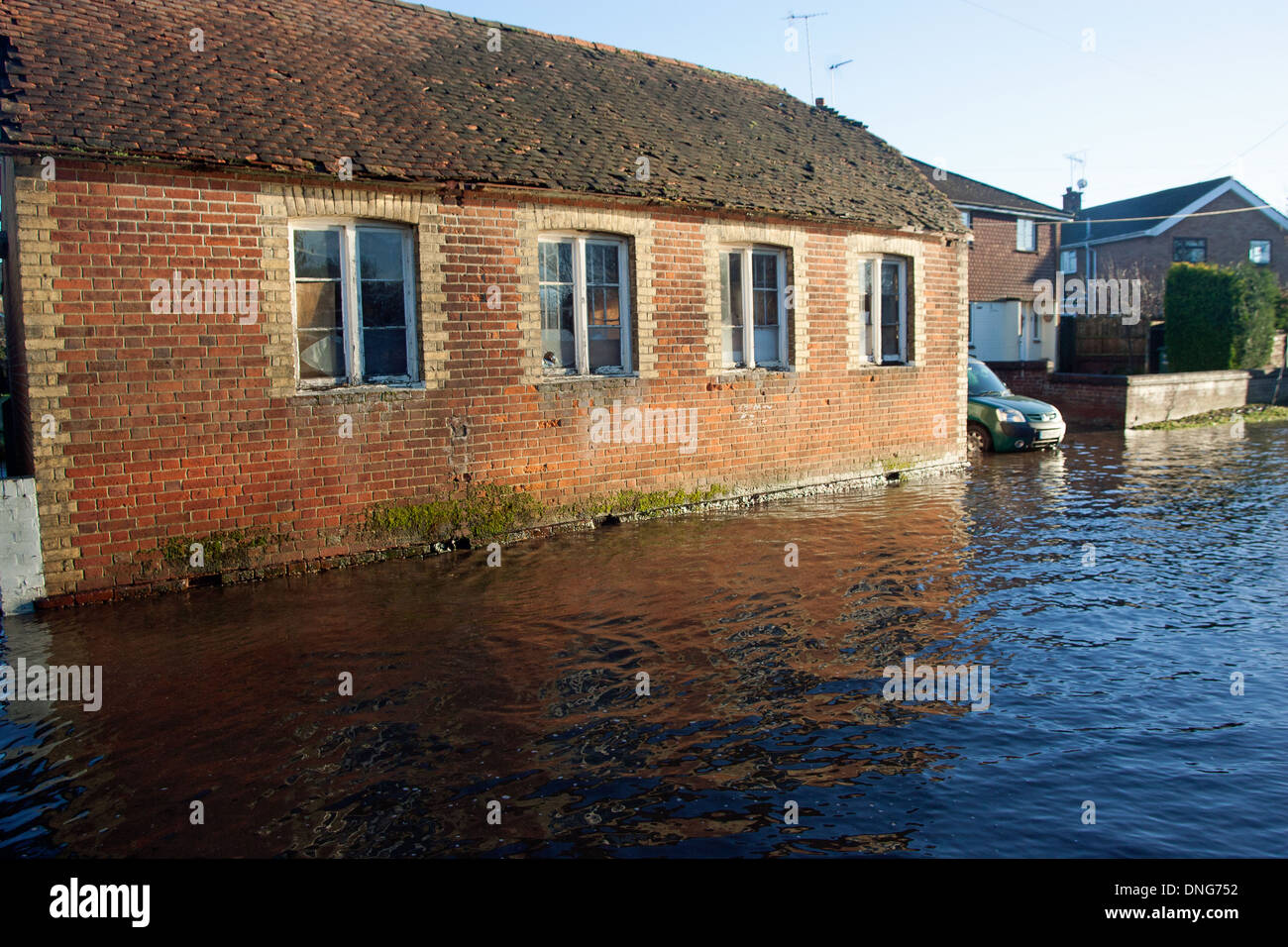 River Medway Flooding Kent flood Stock Photo - Alamy