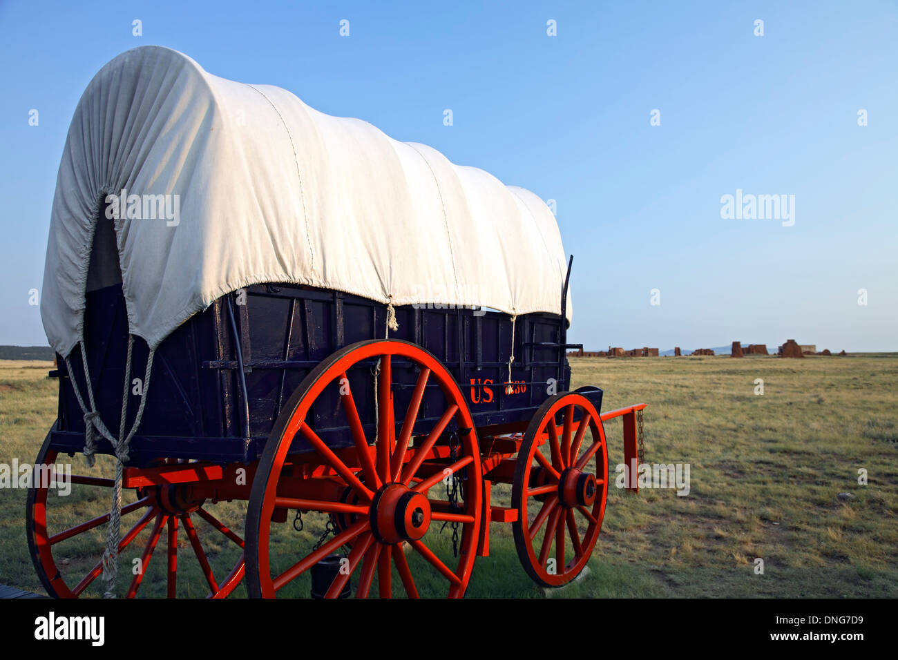 Wagon fort union national monument hi-res stock photography and images ...
