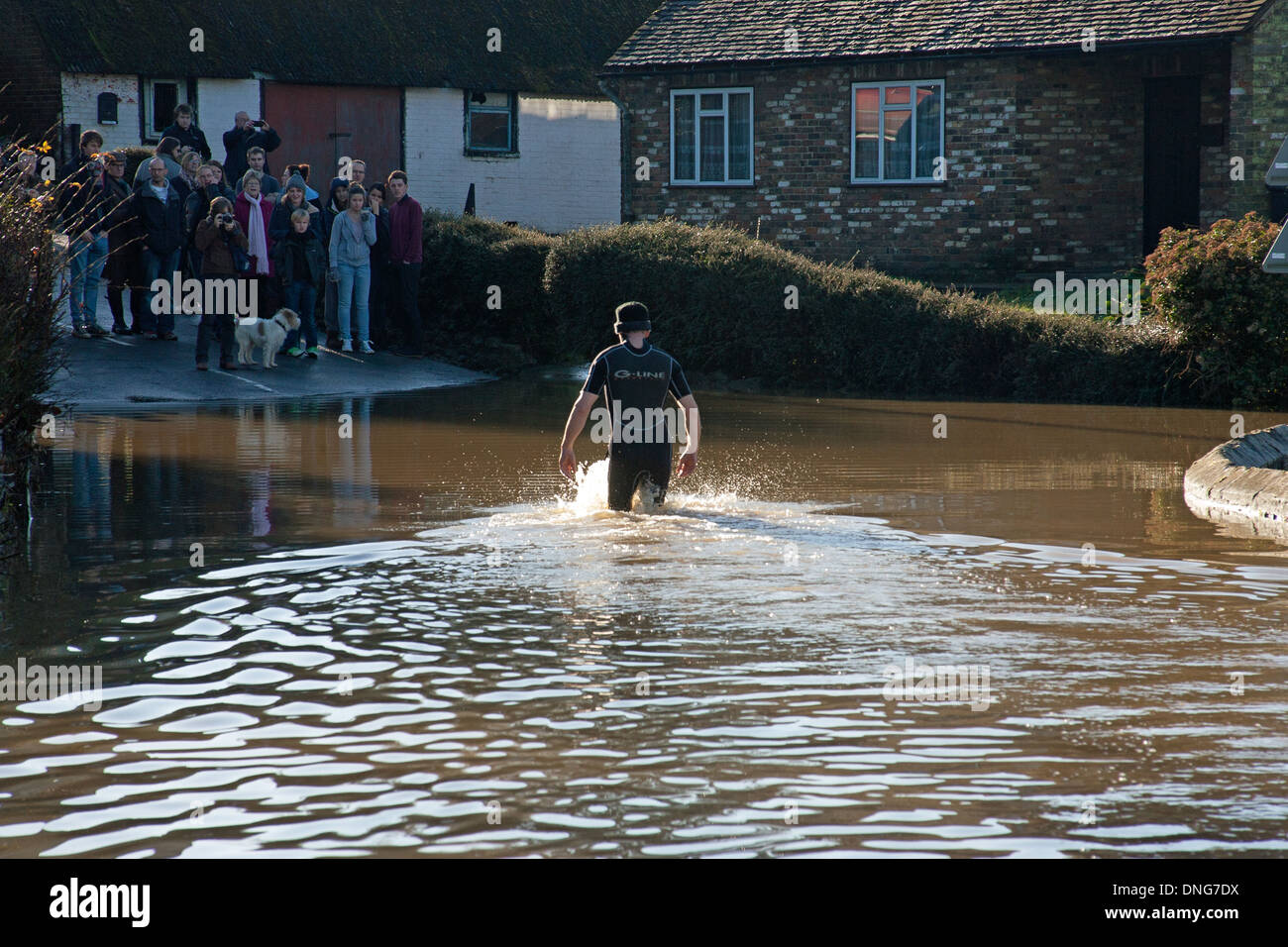 River Medway Flooding Kent flood Stock Photo - Alamy