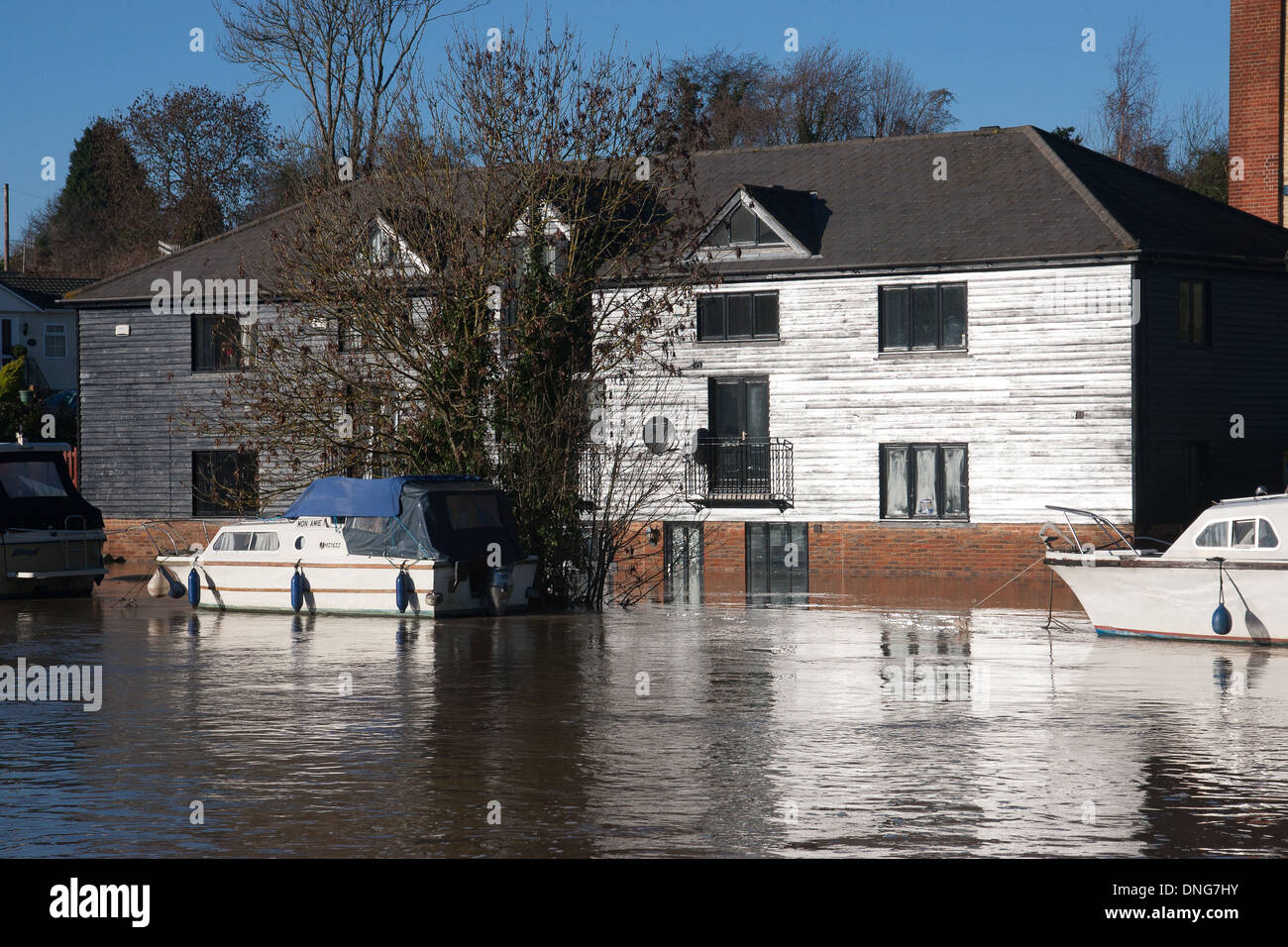 River Medway Flooding Kent flood Stock Photo - Alamy