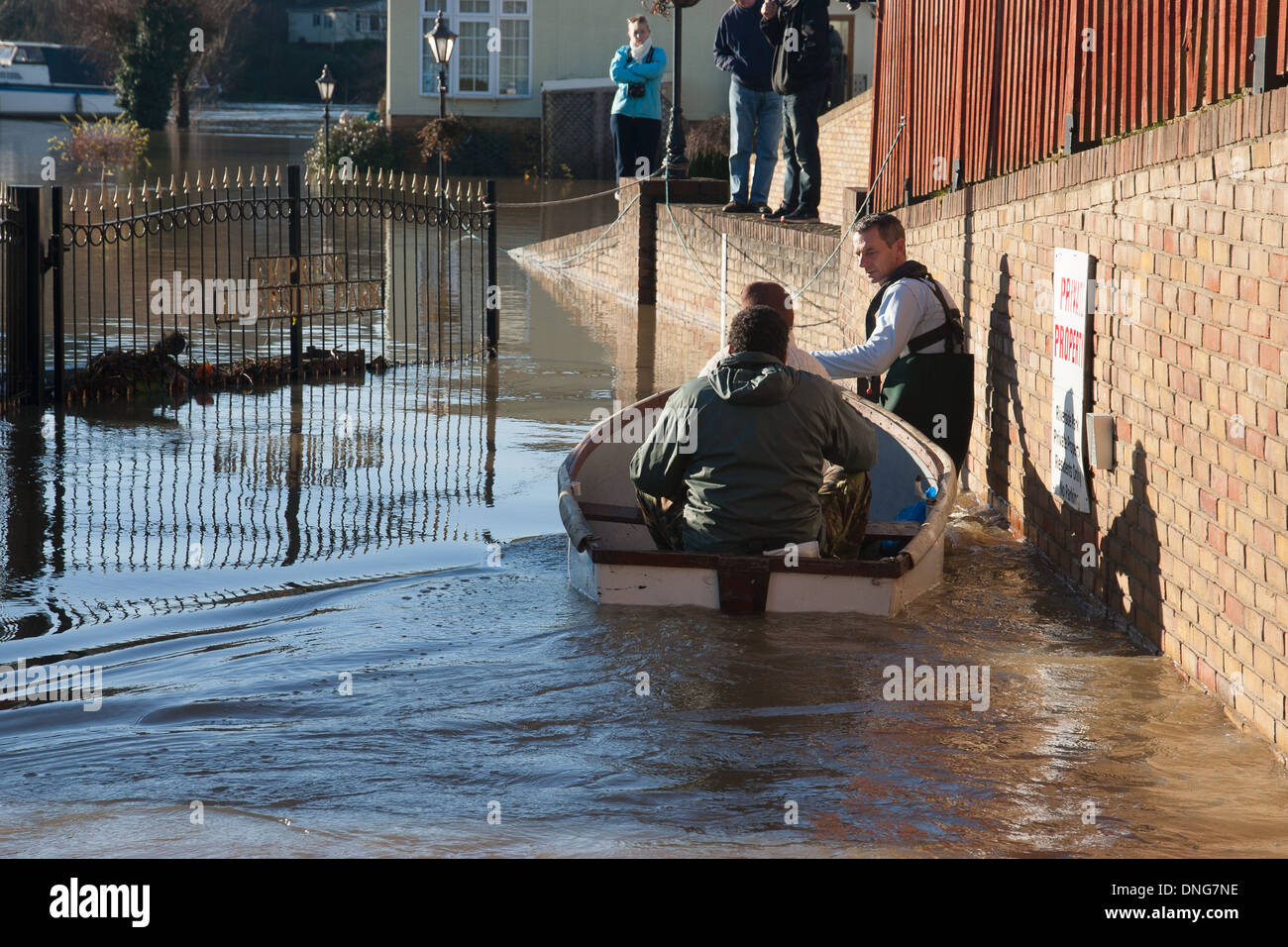 River Medway Flooding Kent flood Stock Photo - Alamy