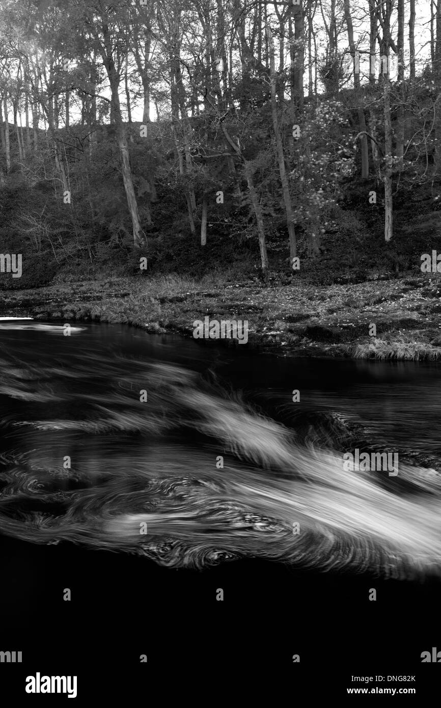 Autumn, River Ribble, Yorkshire Dales National Park, England, UK Stock ...