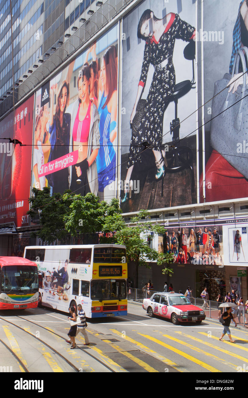 Hong Kong China,HK,Asia,Chinese,Oriental,Island,Wan Chai,Hennessy Road ...