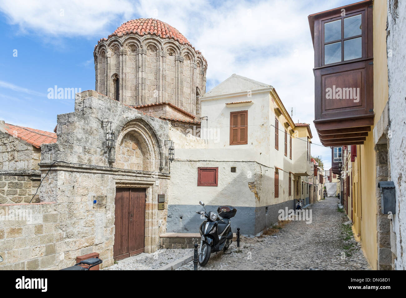 Church of St George, Rhodes Old Town, Rhodes Stock Photo - Alamy